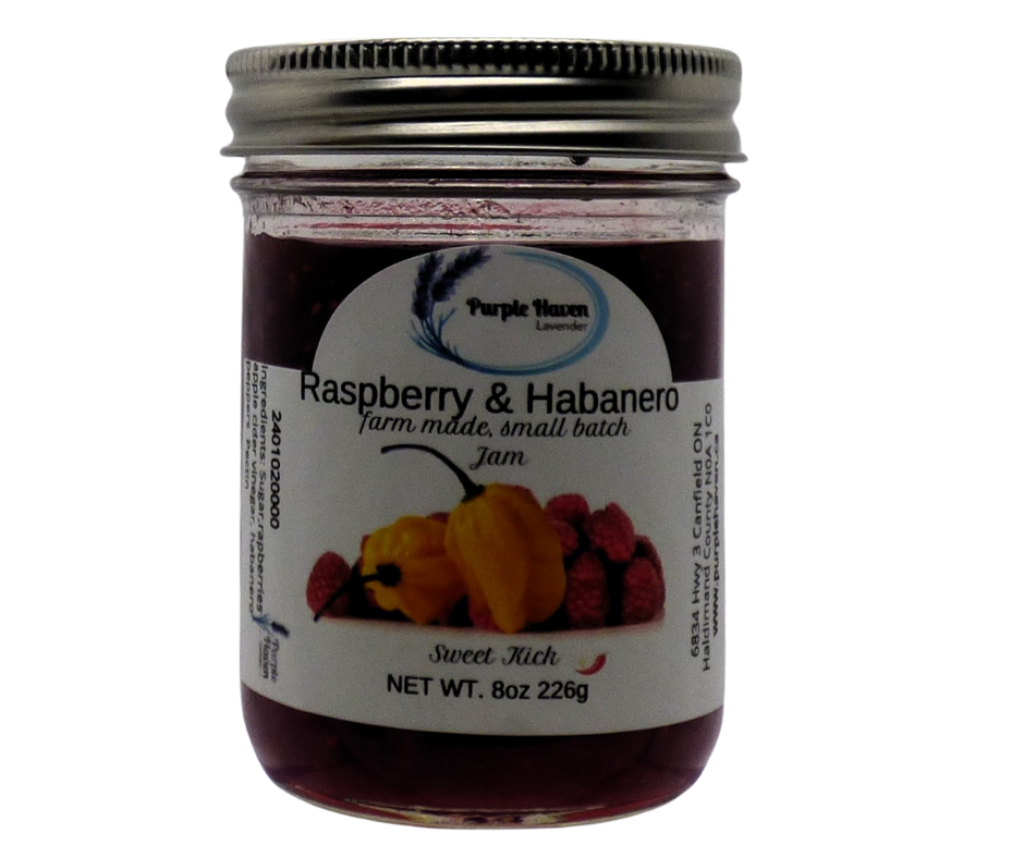 Raspberry Habanero Artisan Jam For Unique Appetizers – Purple Haven